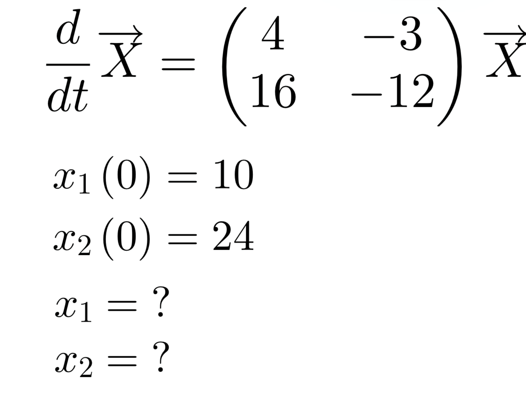 Solved Consider The Following System Of Equations And Solve 