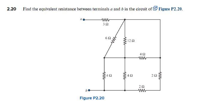 Solved .20 Flgure P2.20 | Chegg.com Solved .20 Flgure P2.20 | Chegg.com