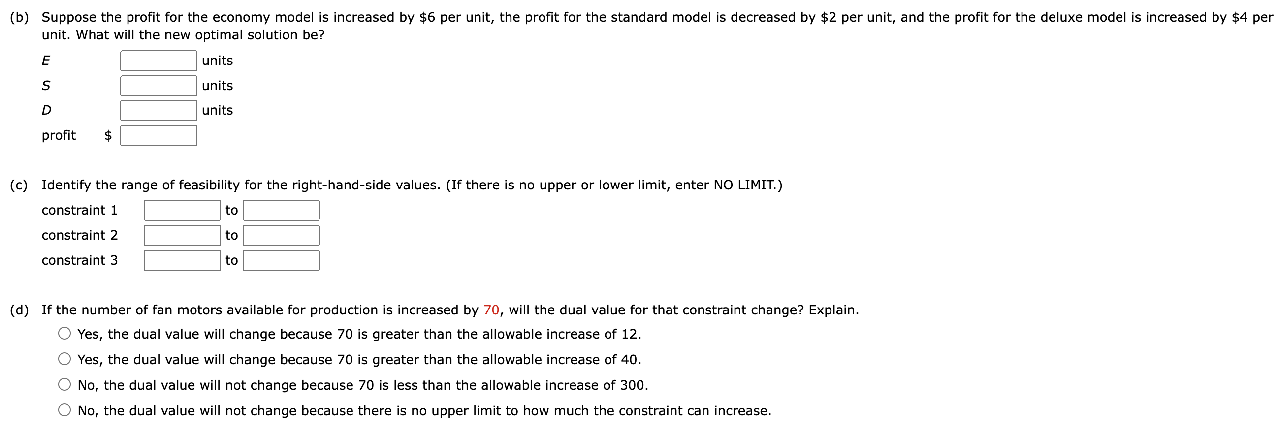 Solved The computer solution is shown below. Optimal | Chegg.com