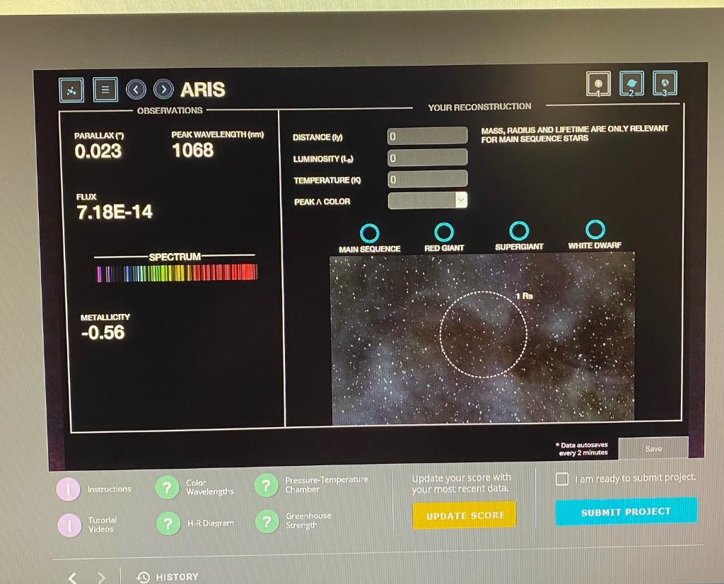 Solved Calculate the Distance (ly), Luminosity | Chegg.com