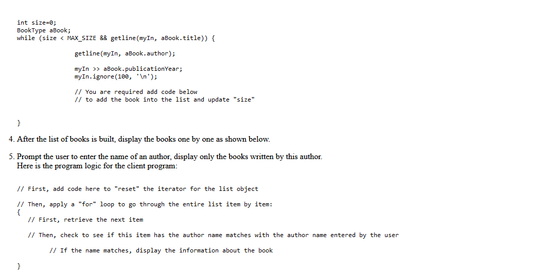 Solved Lab 17 -- Sorted List Class with Struct Type Data In | Chegg.com