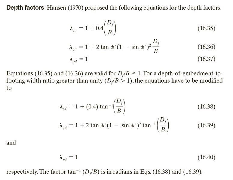 Solved Based on the foundation: Please calculate the Q | Chegg.com