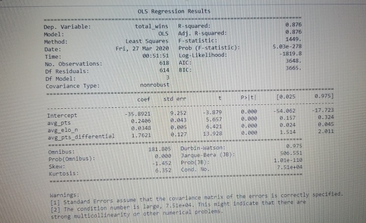 [7]: import numpy as np import pandas as pd import | Chegg.com