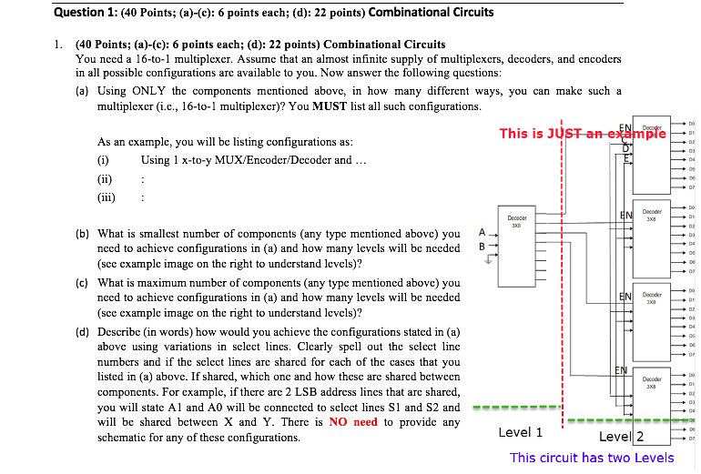 Solved Question 1: (40 Points; (a)-(e): 6 points each; (d): | Chegg.com