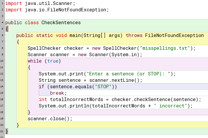 Solved Program Behavior Your program will be a modified | Chegg.com