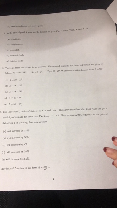Solved Multiple Choice Questions (15 pts) 1. An increase in | Chegg.com