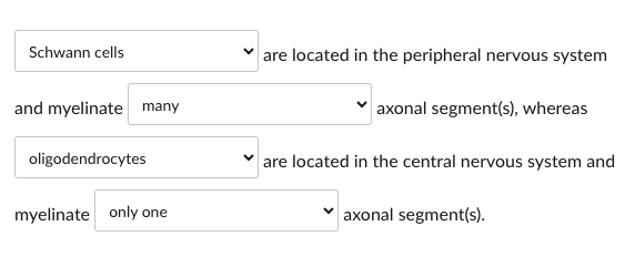 Solved are located in the peripheral nervous system and | Chegg.com