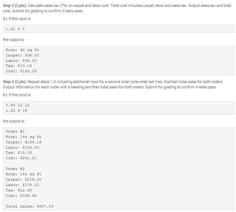 Solved Program Specifications Write a program to calculate | Chegg.com
