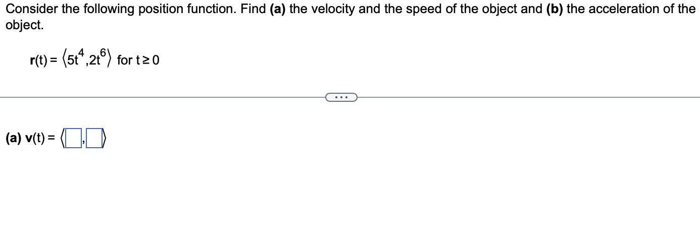 Solved Consider the following position function. Find (a) | Chegg.com