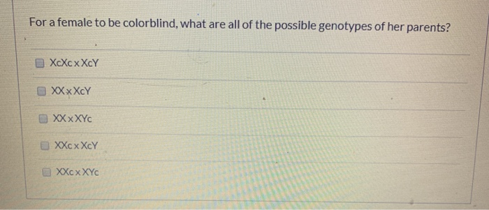 Solved Question 1 2 Pts A Sex Linked Trait Can Be Defined By 8547
