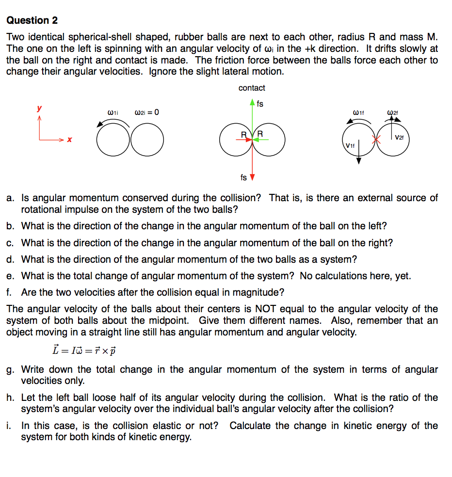 Solved Question 2 Two identical spherical-shell shaped, | Chegg.com