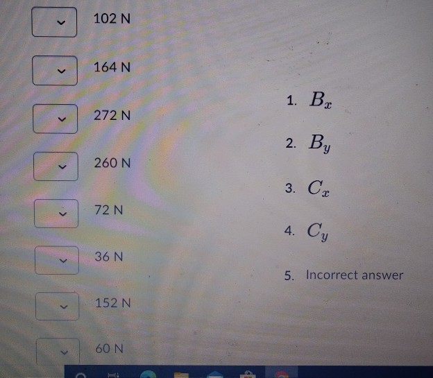 Solved 3) The values are provided on the image. match them | Chegg.com