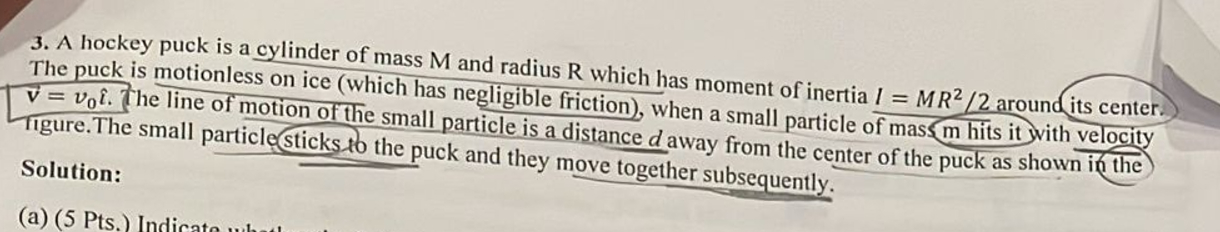 Solved c) ﻿find the final angular velocity of the combined | Chegg.com