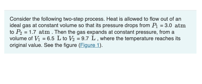 Solved Consider the following two-step process. Heat is | Chegg.com