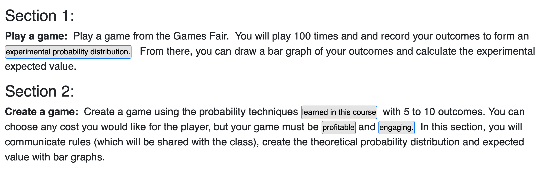 Solved Section 1: Play a game: Play a game from the Games | Chegg.com