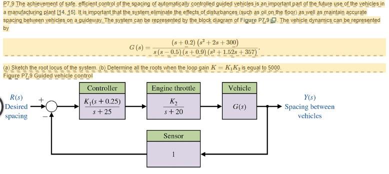 Solved P7 9 The achievement of safe, efficient control of | Chegg.com