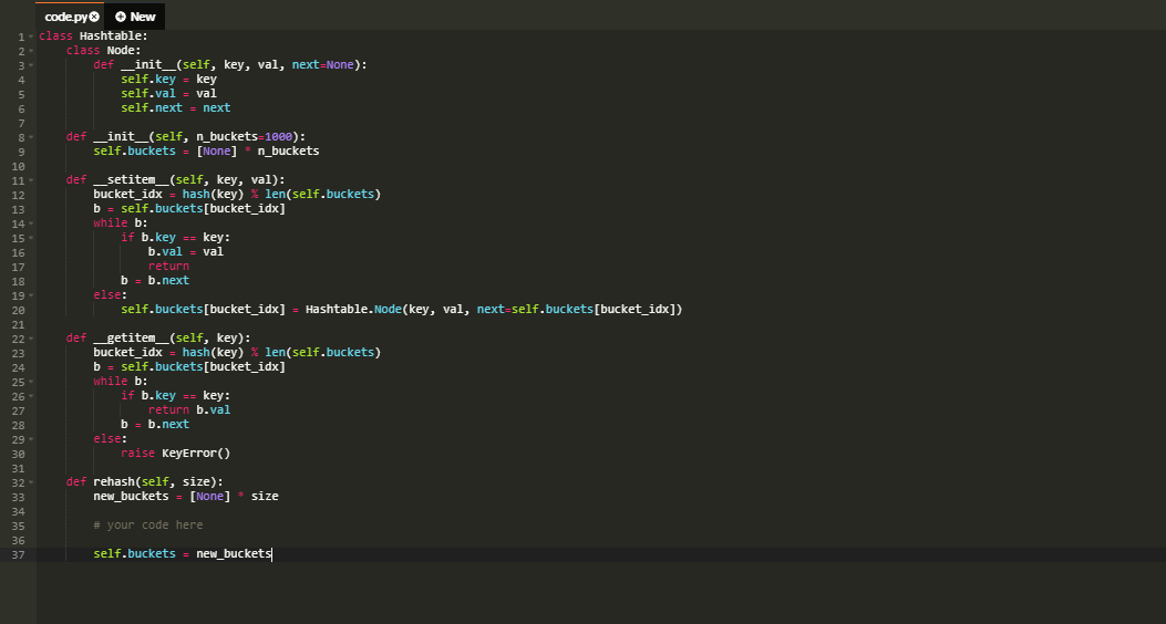 Solved Python 3 help Provided below is the implementation of | Chegg.com