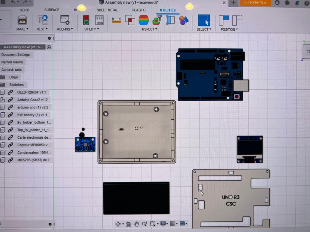 i need a free body diagram of this. its an arduino | Chegg.com
