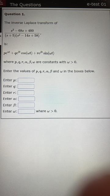 Solved Finter Enece p. triter P: Firtar an riper it.The | Chegg.com