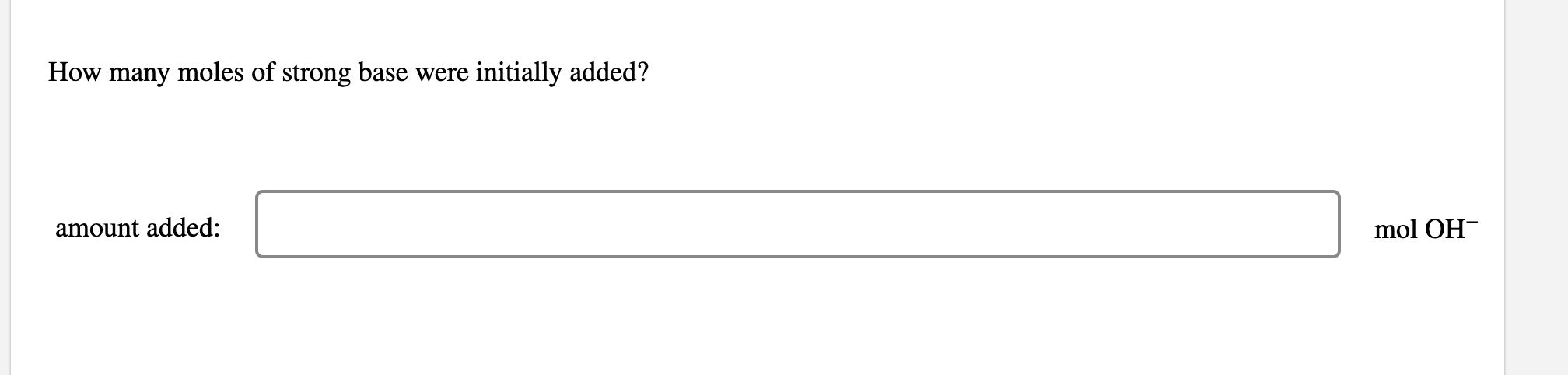 Solved Strong base is dissolved in 685 mL685 mL of 0.600 | Chegg.com