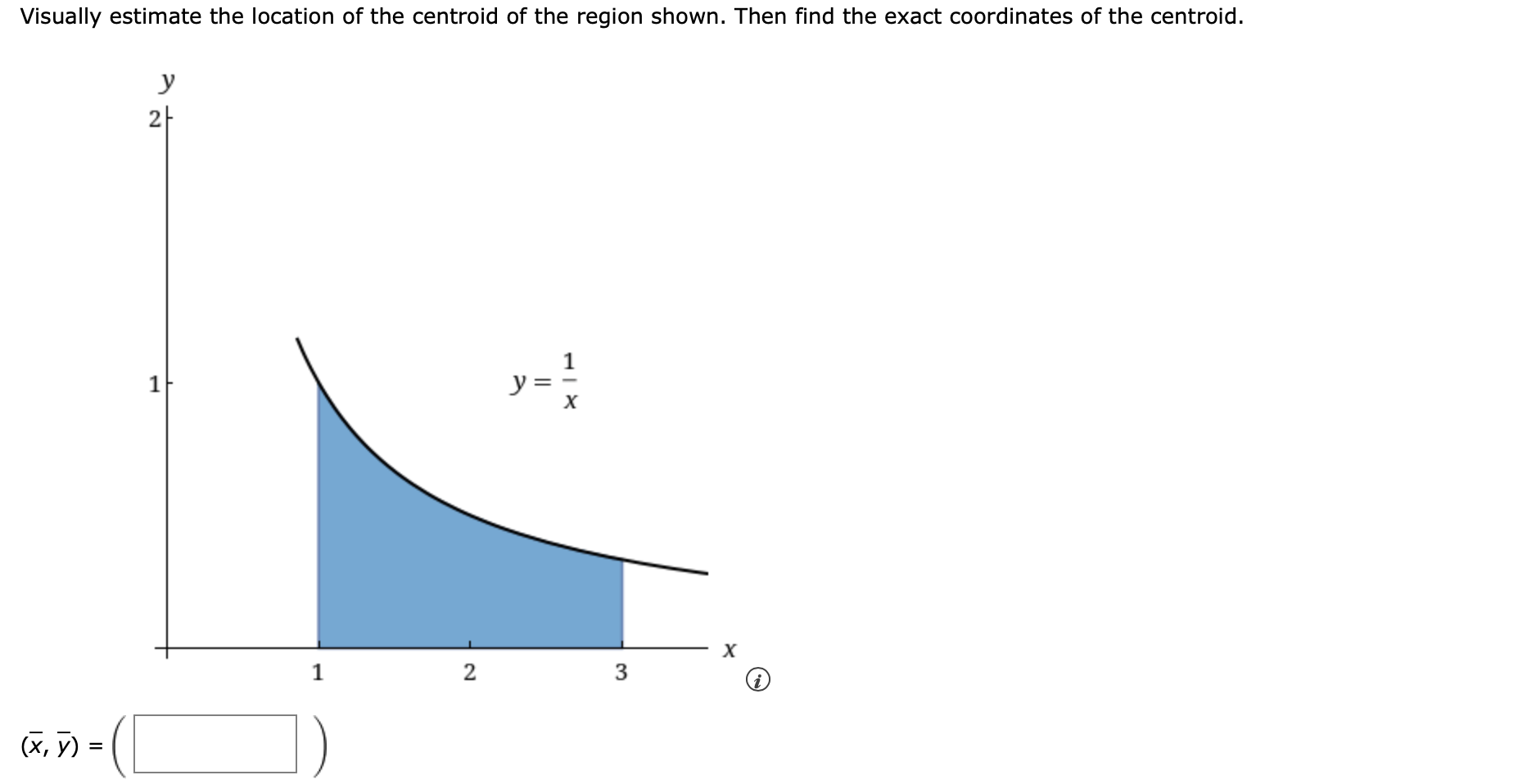 Solved Visually estimate the location of the centroid of the | Chegg.com