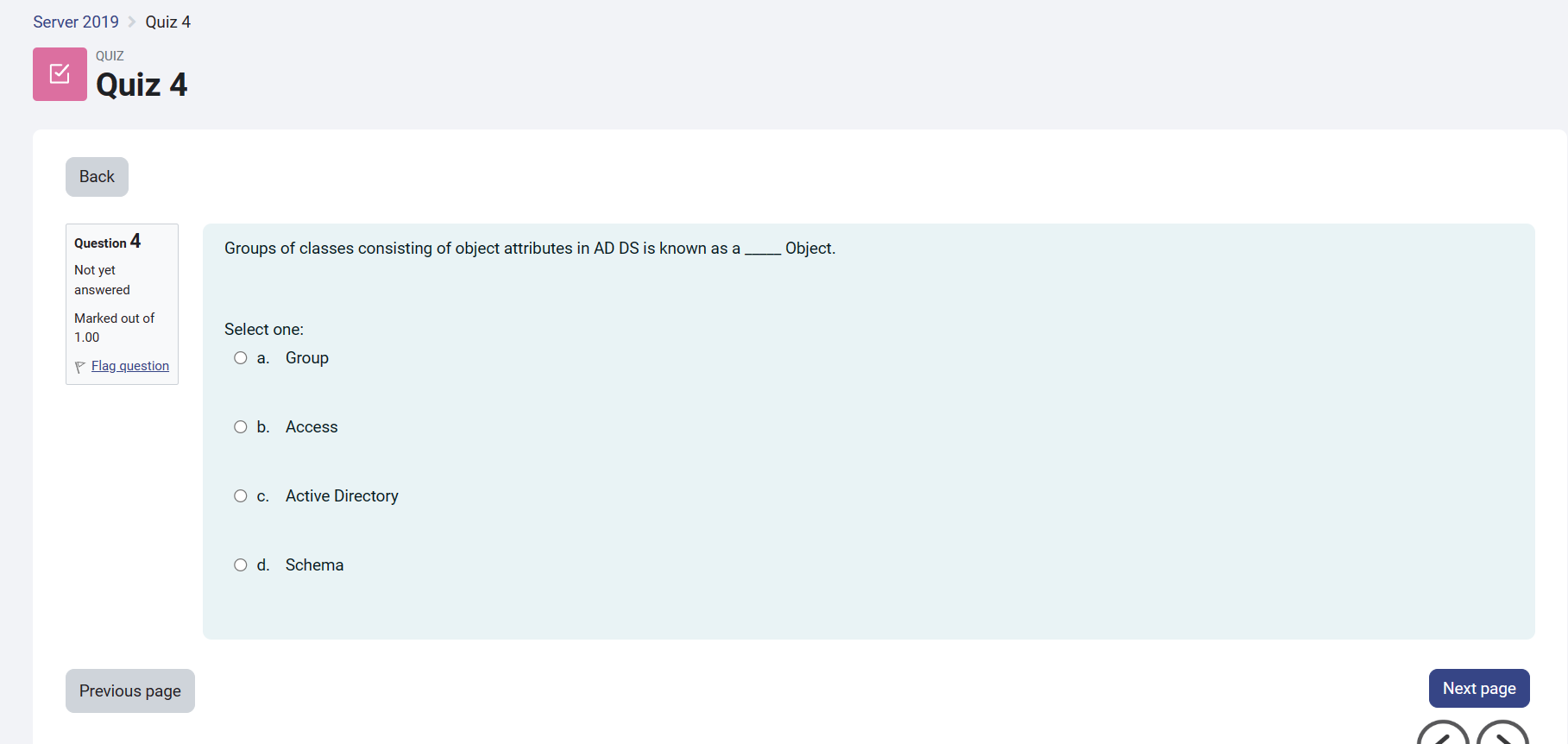 Solved Groups of classes consisting of object attributes in | Chegg.com
