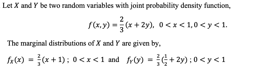 Solved a. Are X and Y independent or dependent ? | Chegg.com