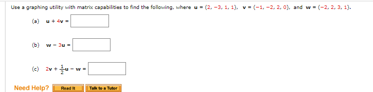 Solved Use a graphing utility with matrix capabilities to | Chegg.com