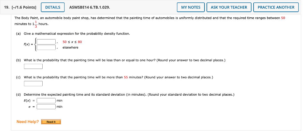 Solved The Body Paint, an automobile body paint shop, has | Chegg.com