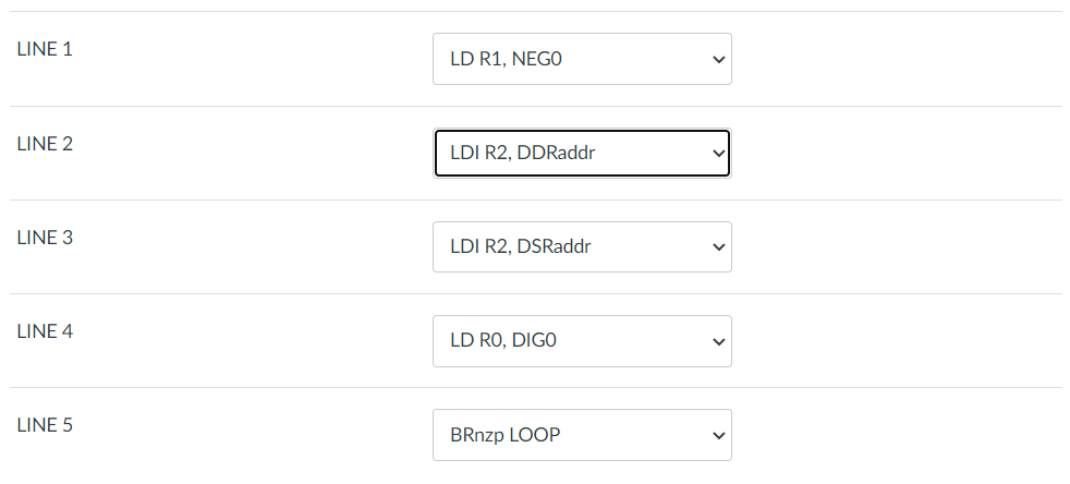 Solved Complete the following program by replacing each LINE | Chegg.com