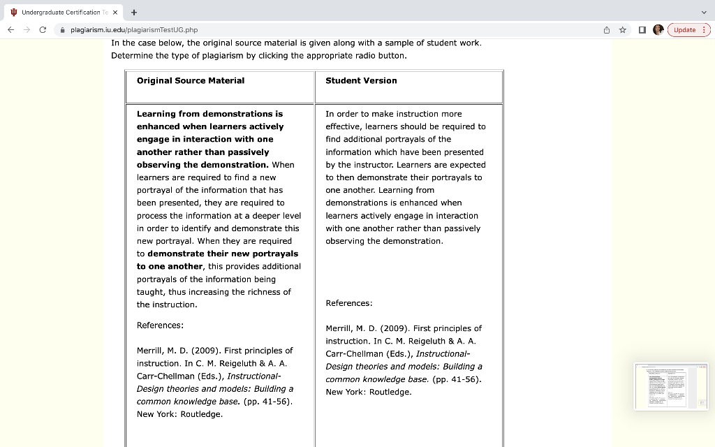 Please help! Which of the following is true for the | Chegg.com