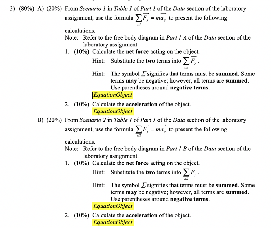 Solved ***The information in the data table was the data | Chegg.com