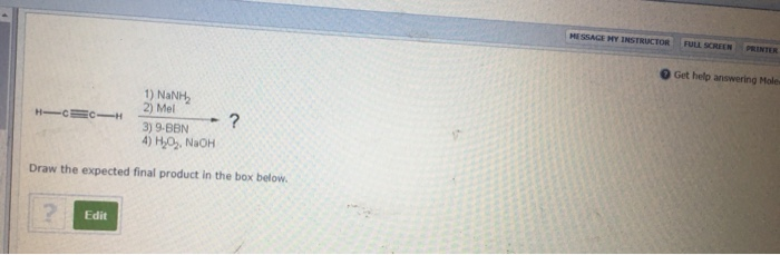 Solved MESSAGE HY INSTRUCTOR FULL SCREEN PRINTER VERStOn | Chegg.com