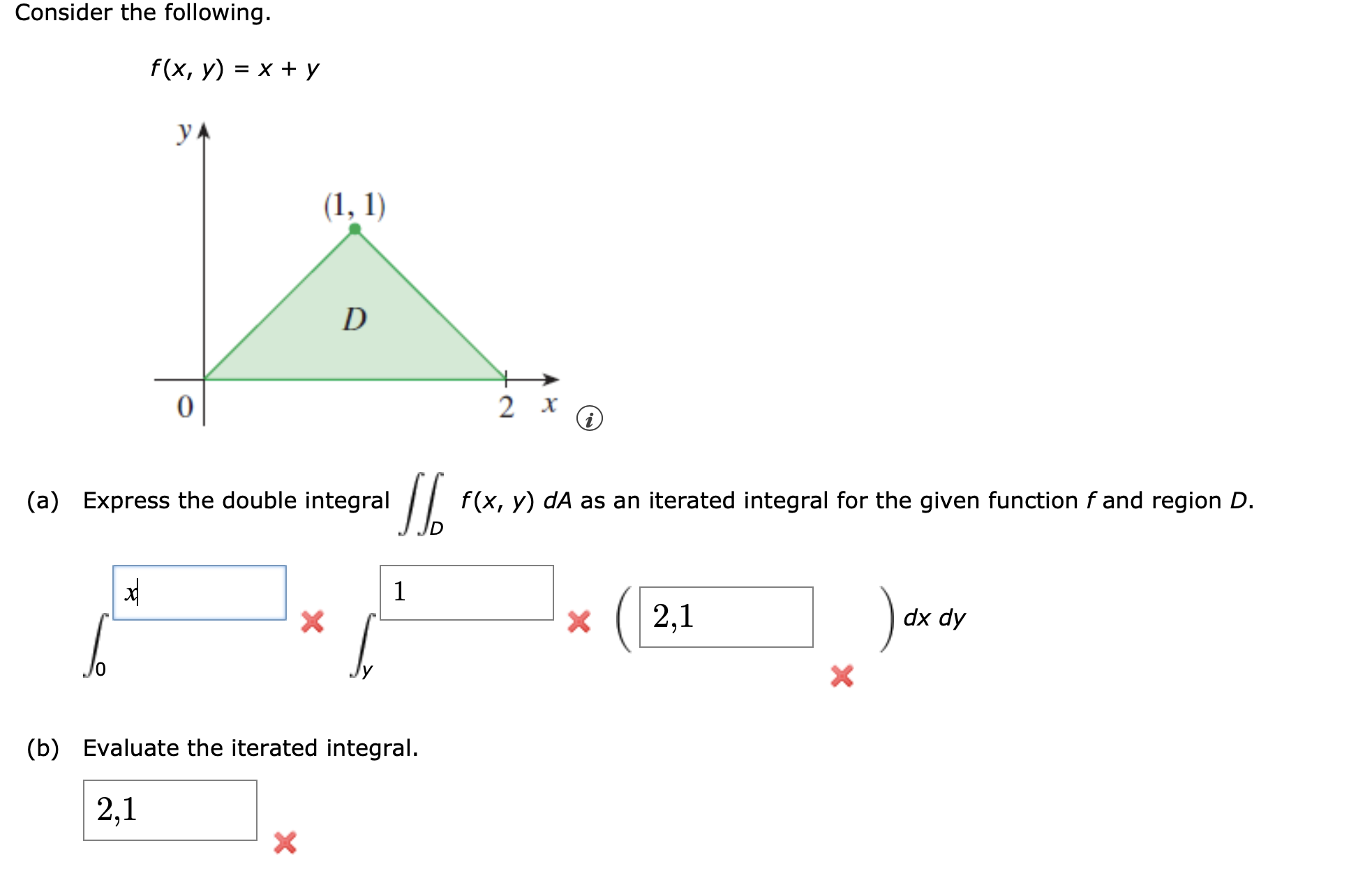 Solved Consider the following.f(x,y)=x+y(a) Express the | Chegg.com Solved Consider the following.f(x,y)=x+y(a) Express the | Chegg.com