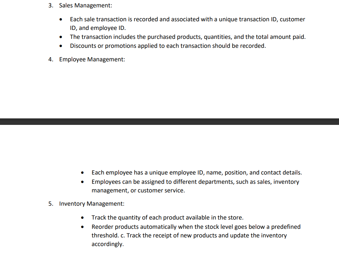 Solved You have been hired as a database consultant by a | Chegg.com