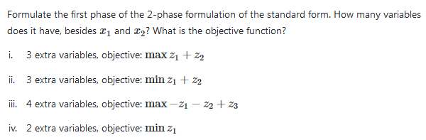 Solved max s.t. 3x1+2x22x1−x2≥3x1+3x2=5x1,x2≥0 Form the | Chegg.com