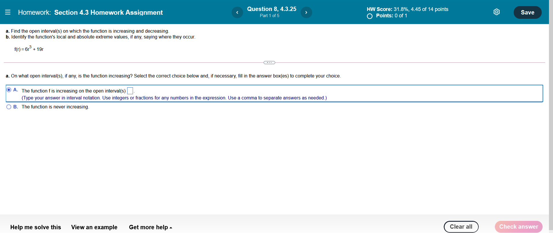 Solved Homework Section 4 3 Homework Assignment Question