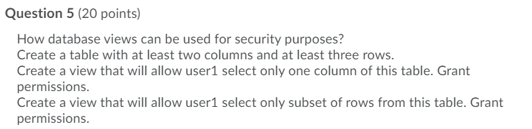 Solved Sql Create Table Insert Data Sql Create First 
