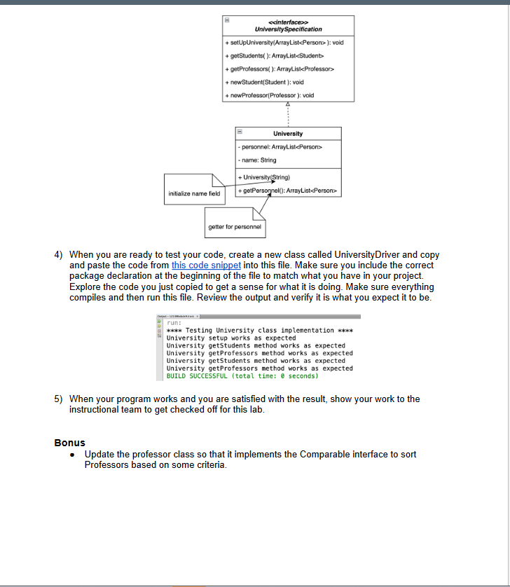 Solved ITSC 1213 - Abstraction and Interfaces Introduction | Chegg.com