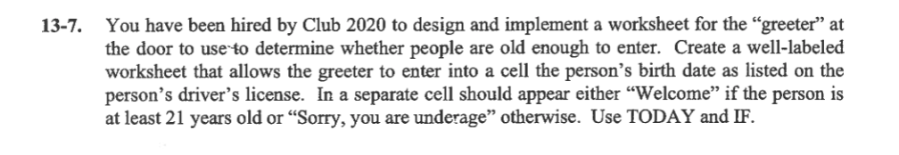 Please Use Excel Functions In Each Cell