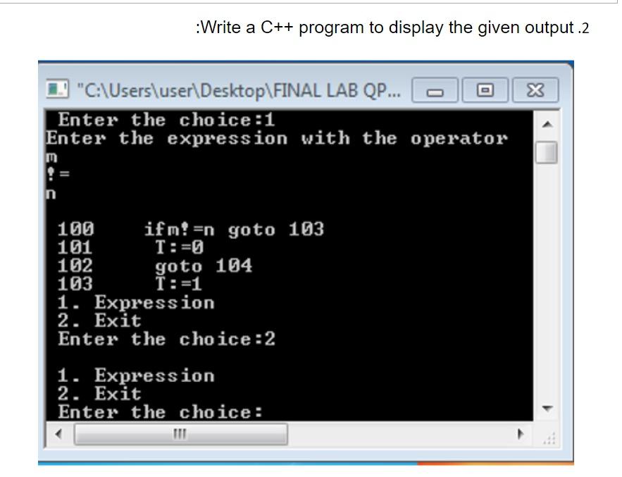 Solved Please I have a problem in formulating the code so | Chegg.com