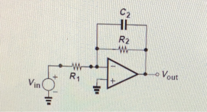 Solved Q3. Design an active low-pass filter (choose the | Chegg.com