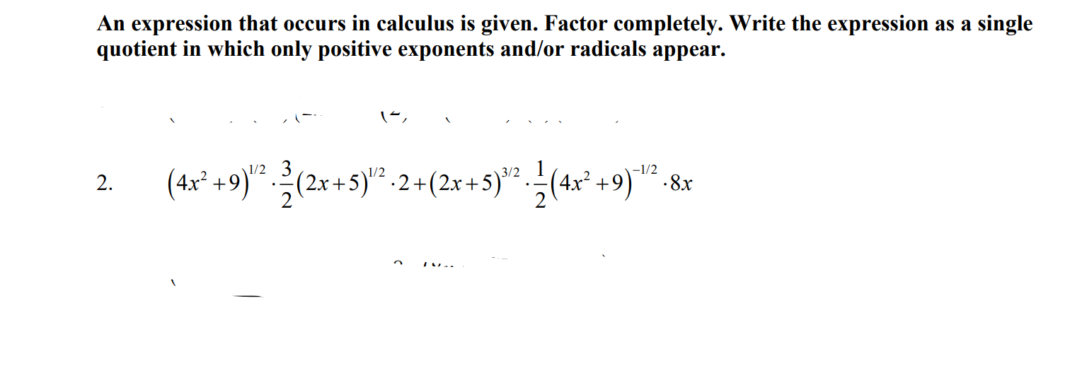 Solved An expression that occurs in calculus is given. | Chegg.com