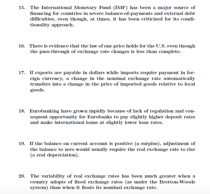 Solved 15. The International Monetary Fund (IMF) has been a | Chegg.com
