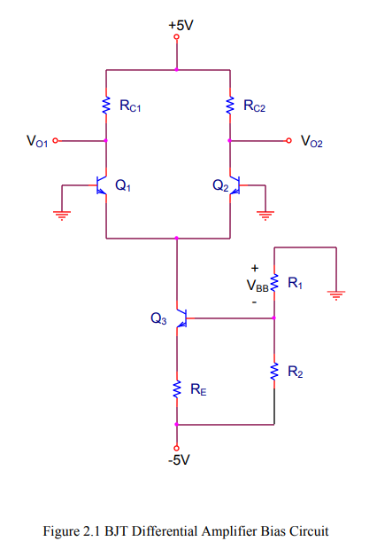 DC BIAS DESIGN 1. Construct the circuit shown in | Chegg.com