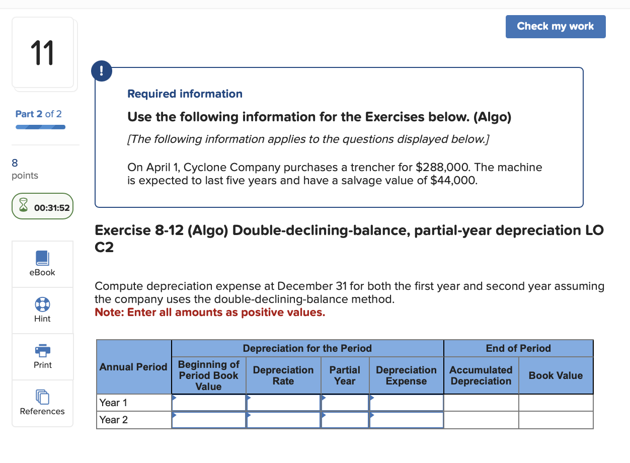 Solved Required information Use the following information | Chegg.com