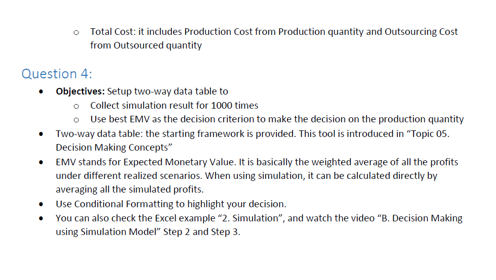 Need excel instructions and formula explinations A | Chegg.com