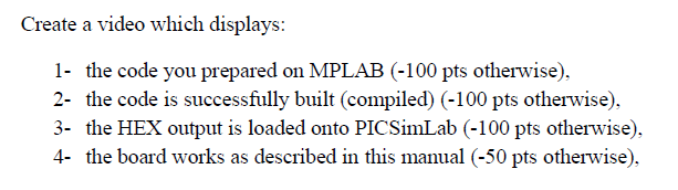 Solved Lab 2 Start PICSimLab. Select PIC16F877A as | Chegg.com