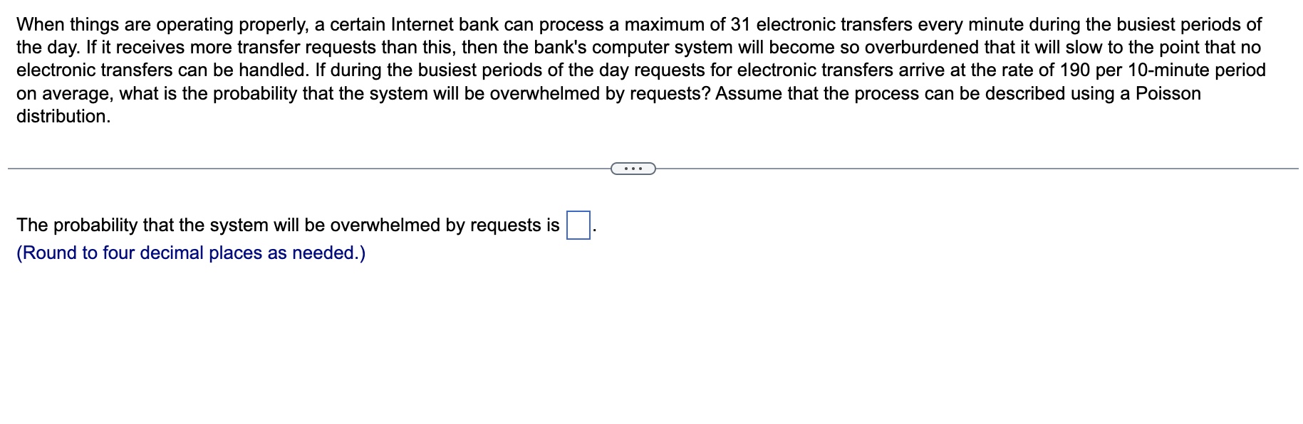 Solved When things are operating properly, a certain | Chegg.com