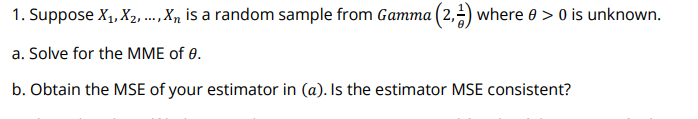 Solved Show all necessary steps and define symbols. MME - | Chegg.com
